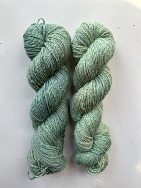 Light Cactus Worsted Blue Thistle Fibers